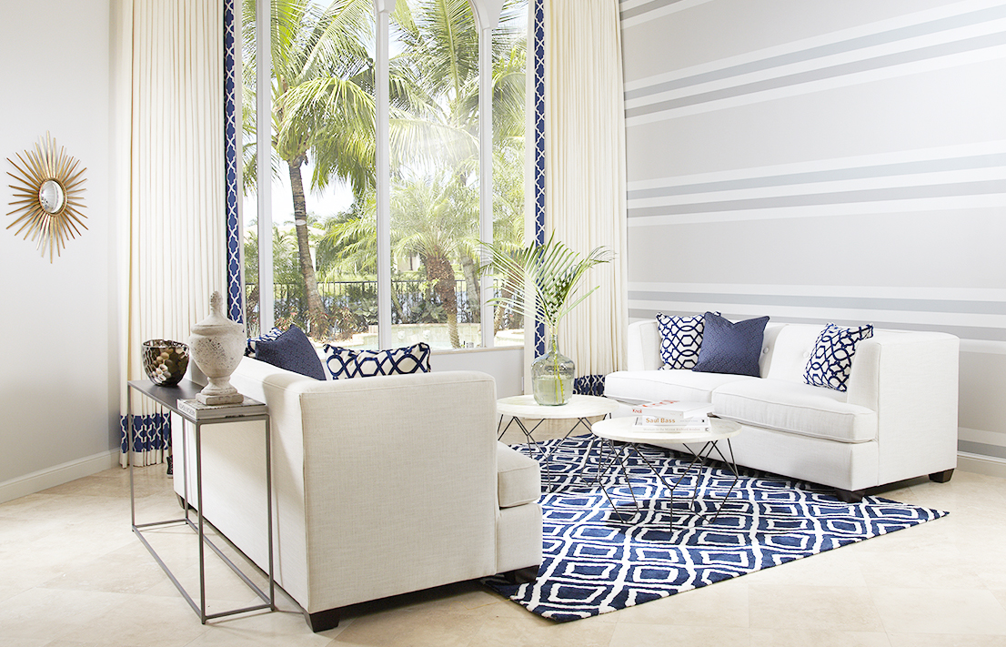 House Tour: Crisp Buttoned-Up Villa - Krista + Home